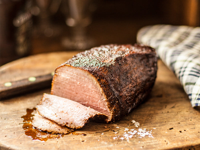 Coffee Rubbed Roast Beef – Fire & Flavor
