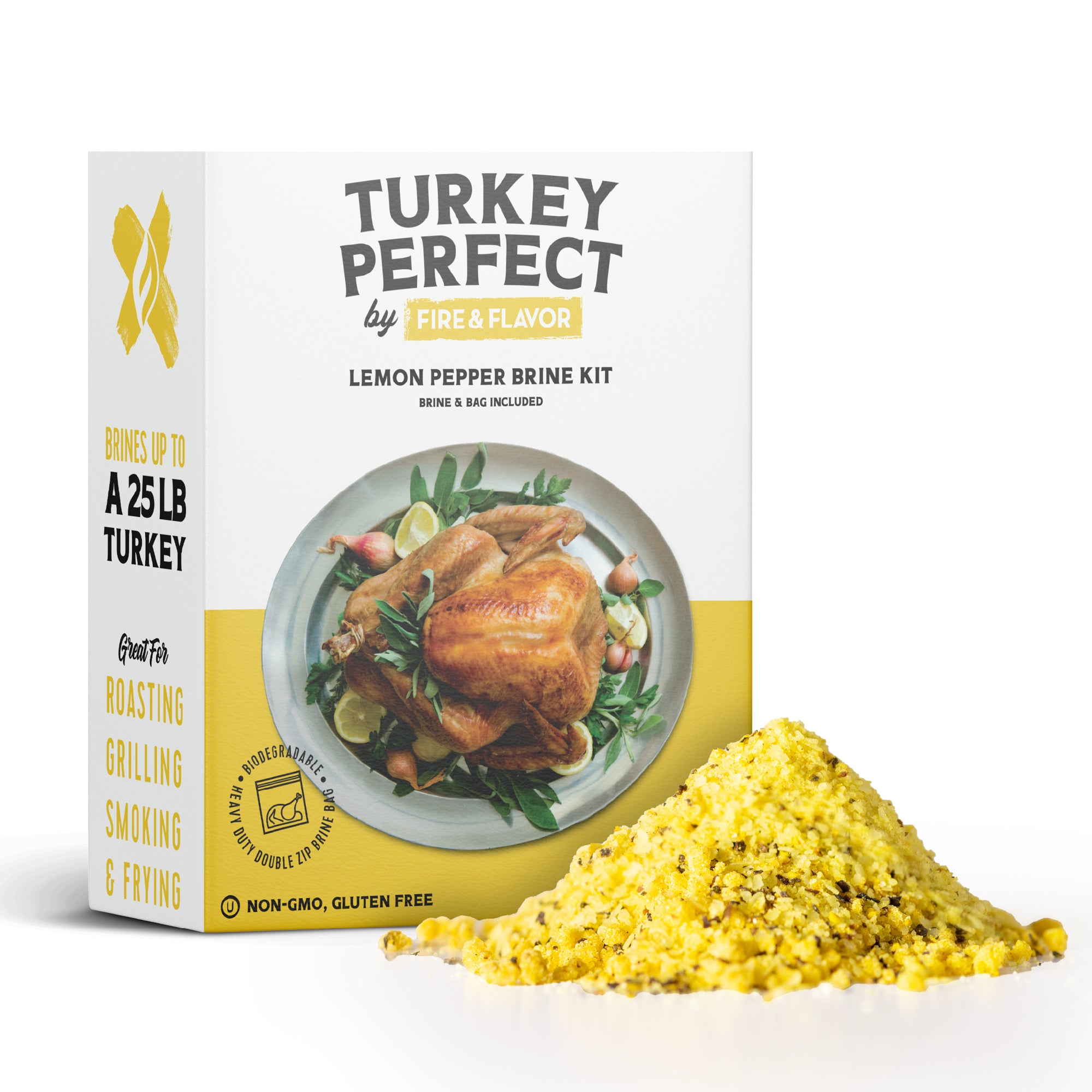 Turkey Perfect Lemon Pepper Brine Kit – Fire & Flavor