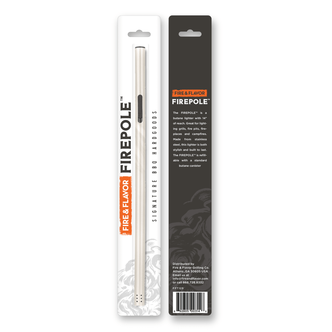 FirePole Refillable Butane Lighter (14") – Fire & Flavor